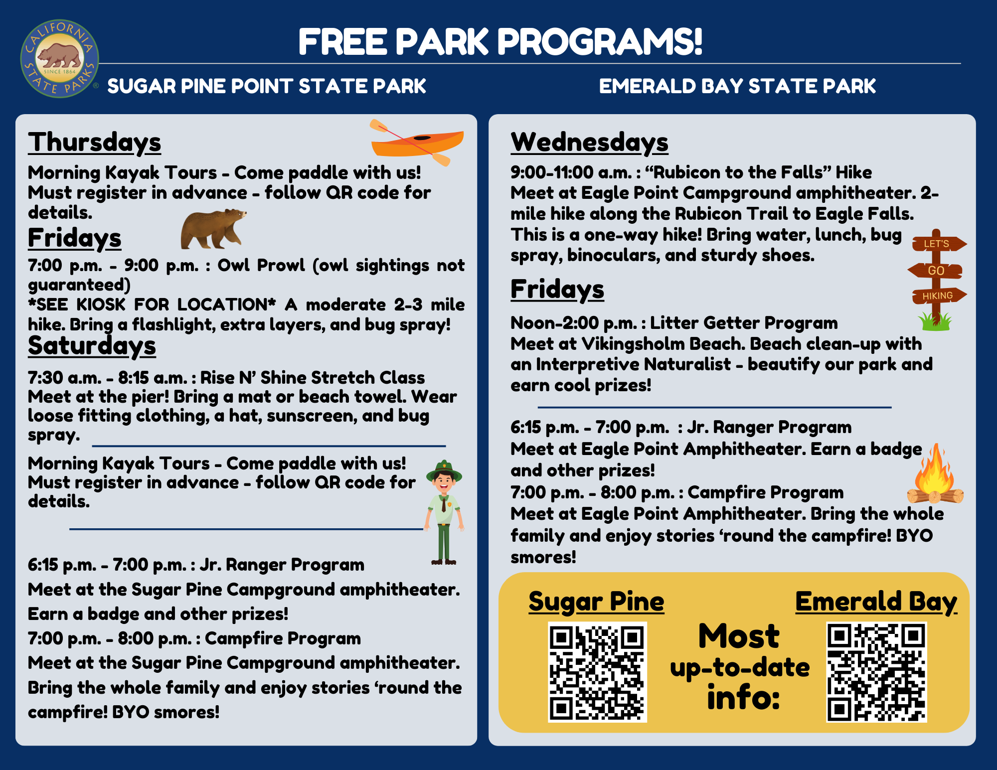 Park Programs and Events