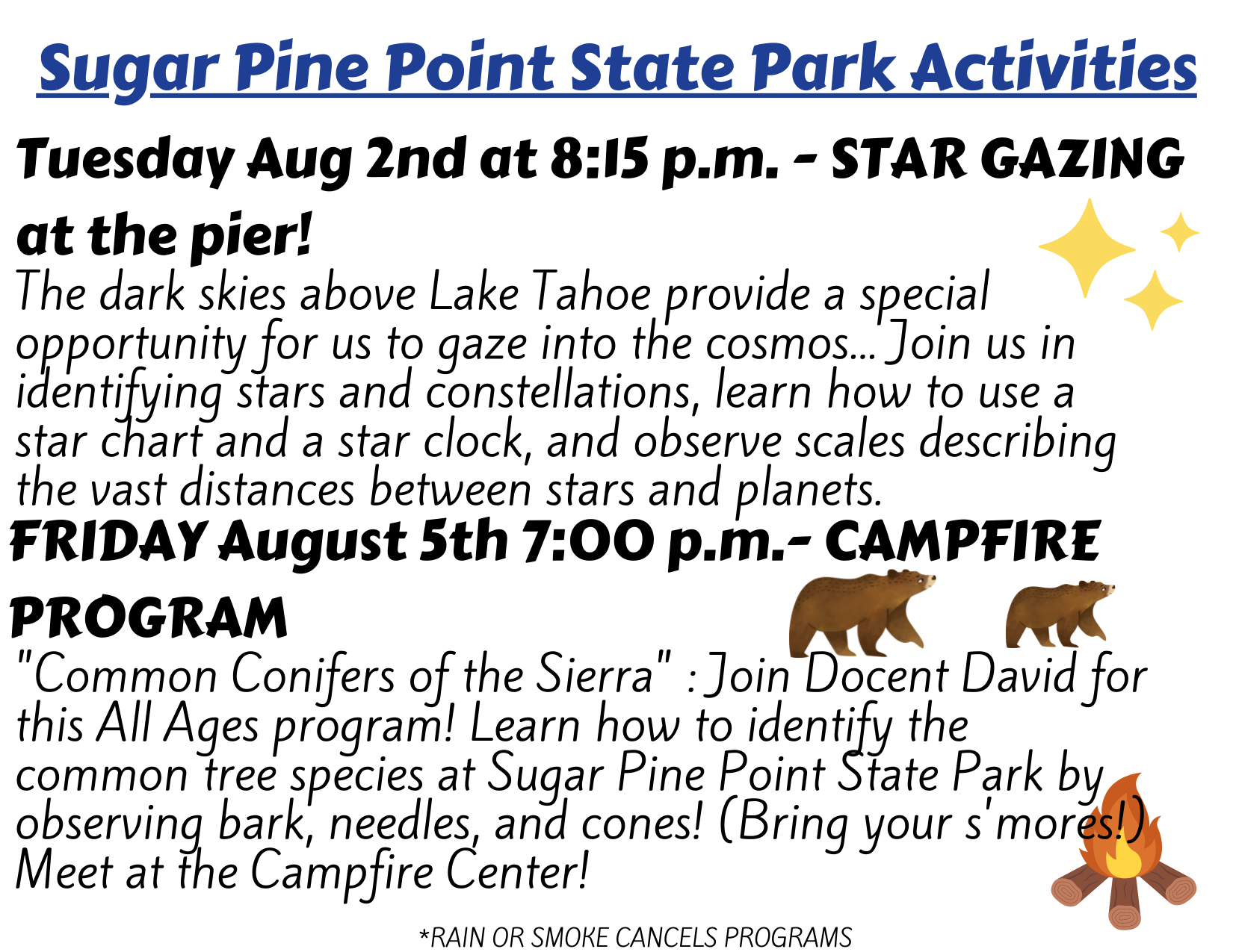 Ed Z'berg Sugar Pine Point SP