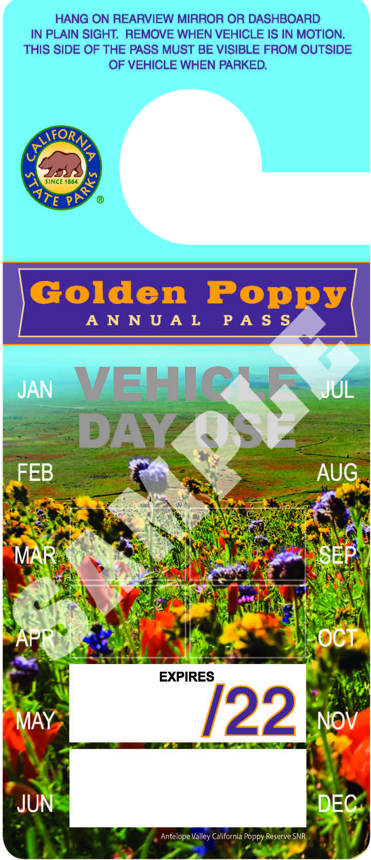 Annual & Special Pass Descriptions